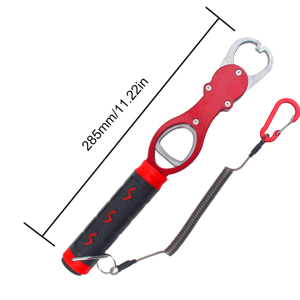 Fish Lip Gripper Fish Scales Fish Holder with Lanyard Non-Slip Handle ...