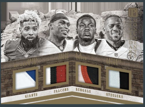 Panini NFL Blitz 2017 Pantheon Legendary Monument WR Odell Beckham et ...