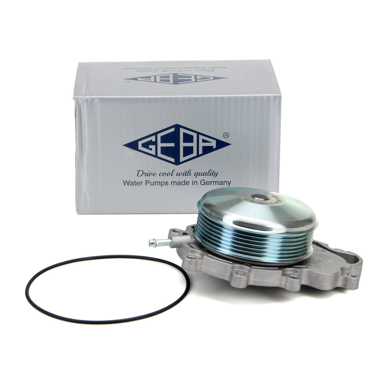 GEBA Wasserpumpe für MERCEDES W204 W212 W166 X204 W221 R172 CDI OM651 ...