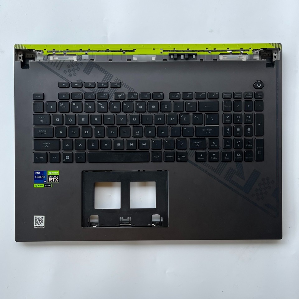 FOR ASUS ROG G814J G834J 2023 Model Green C Shell Cover Upper Palmrest ...