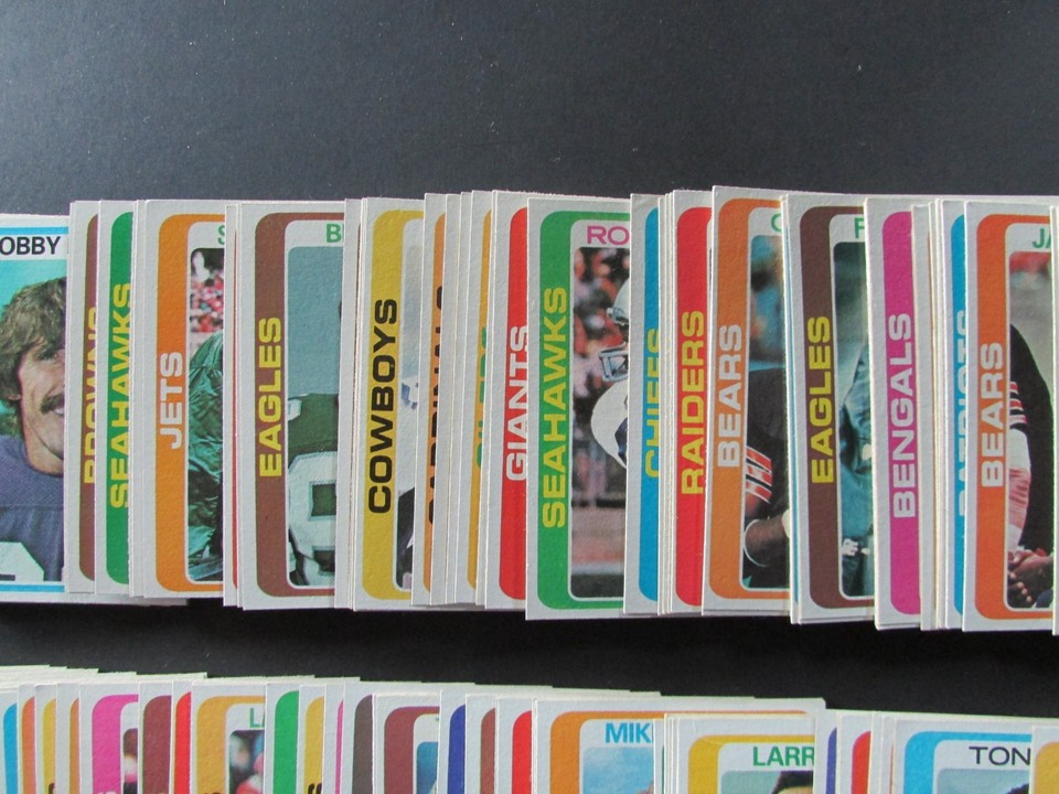 Lot of (144) 1978 Topps Football Cards w/134 Different Starter Set | eBay