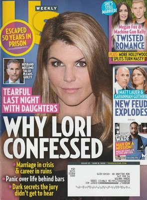 US Weekly Magazine June 8, 2020 Lori Loughlin - Megan Fox - Dwayne Wade ...