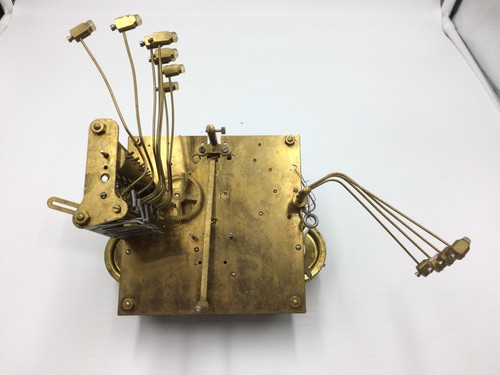 Original Kieninger Germany Clock Mechanism Double Chime Brass Parts ...