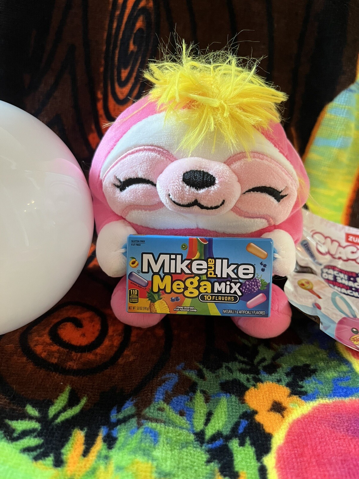 ZURU Snackles Blind Mike & Ike Sloth Susie 5” Plush Stuffed Animal | eBay