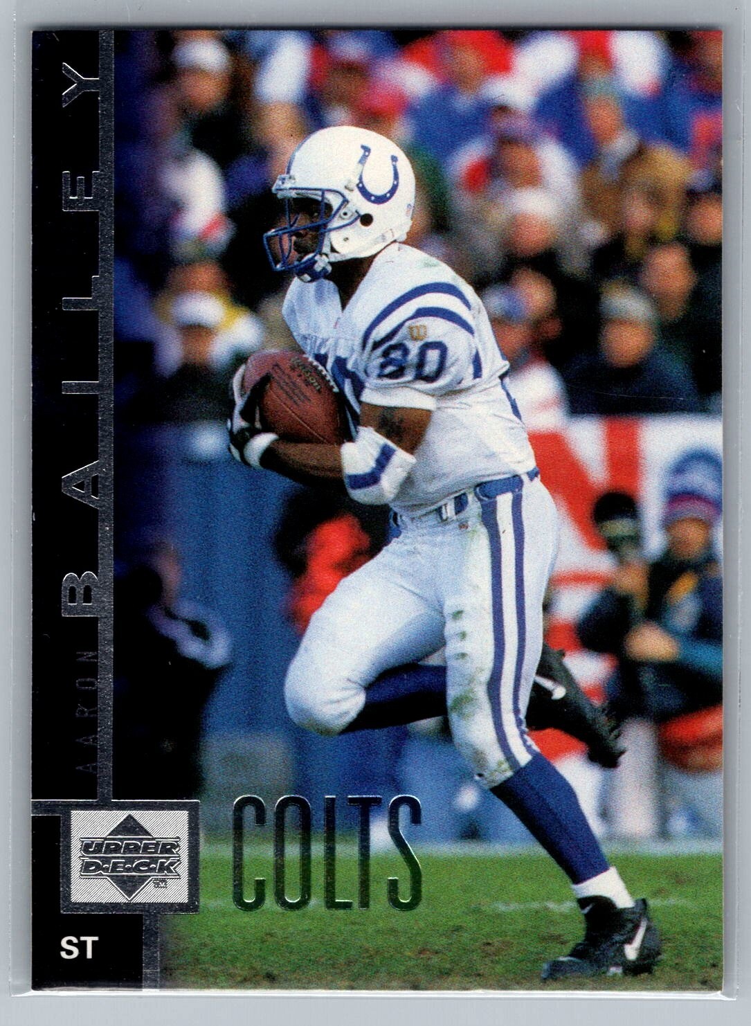1997 UPPER DECK CARD # 122 Aaron Bailey - Indianapolis Colts | eBay