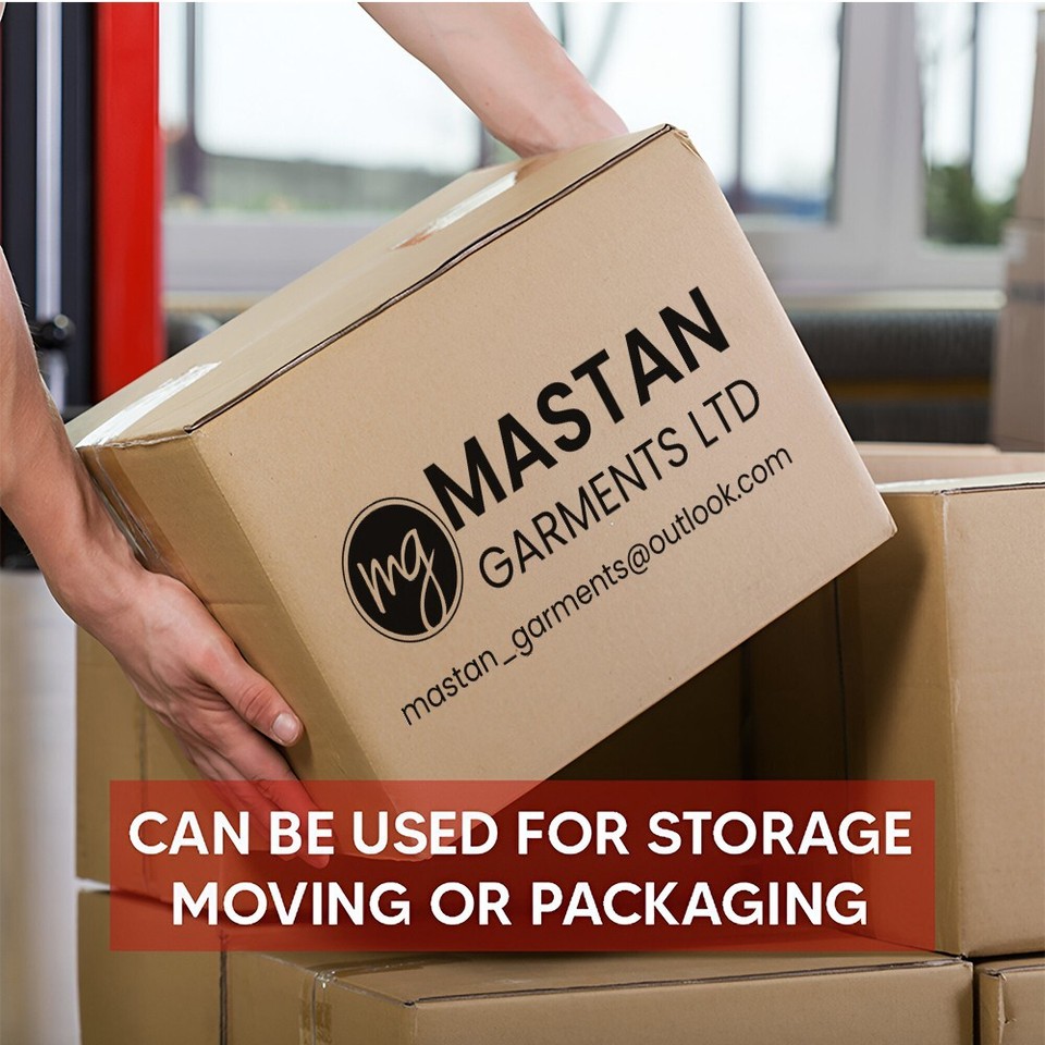 Double Wall Cardboard Boxes Mastan Printed Storage Carton - 60cm x 30cm ...