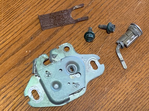 70-72 Dodge Dart Swinger Trunk Latch Lock Cylinder Pawl Spring Bolts ...