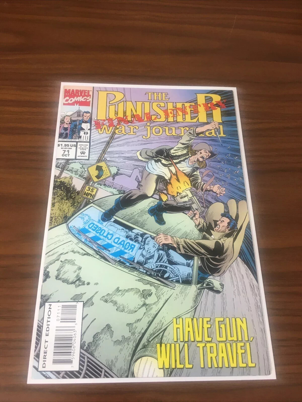 The Punisher War Journal #71 Final Entry Marvel Comics 1994. MINT HIGH ...