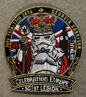 Star Wars Celebration 501st legion Europe Patch not challenge coin ...