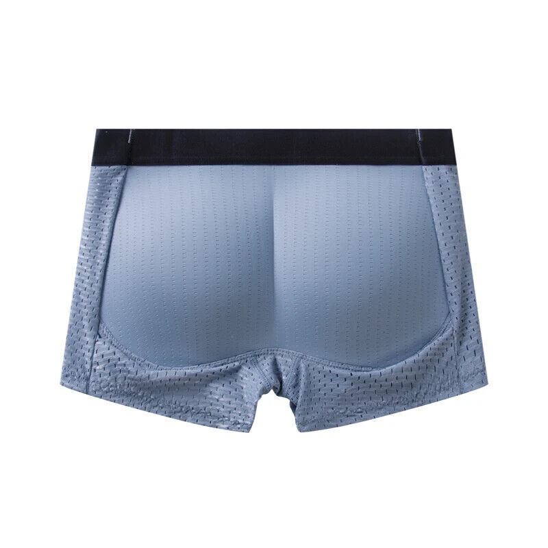 1pc Breathable and Stretchy Men's Boxer Briefs with Butt Shaping and ...