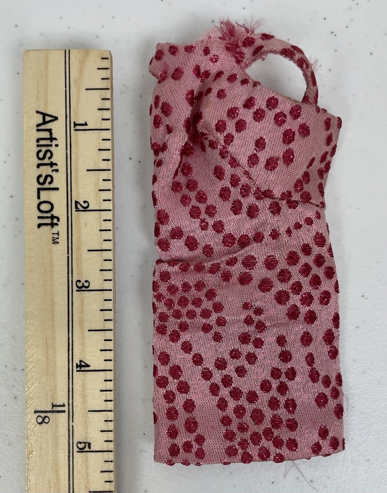 Vintage Mattel Barbie Doll Pink Sparkle 1440 Outfit 1967 HTF | eBay