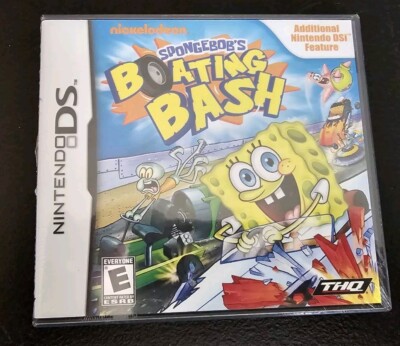 Spongebob's Boating Bash Nintendo DS New Sealed 785138363462| eBay