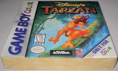 Disney's Tarzan (Game Boy Color) New! h-seam! Nice! 47875107519| eBay