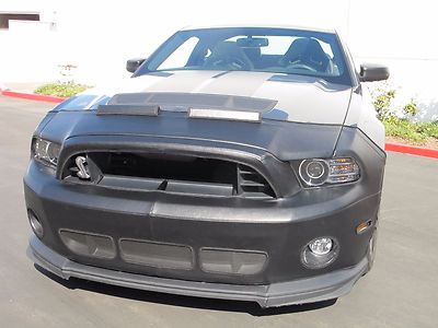Colgan Front End Mask Bra 2pc. Fits Ford Mustang Shelby GT500 2013-2014 ...