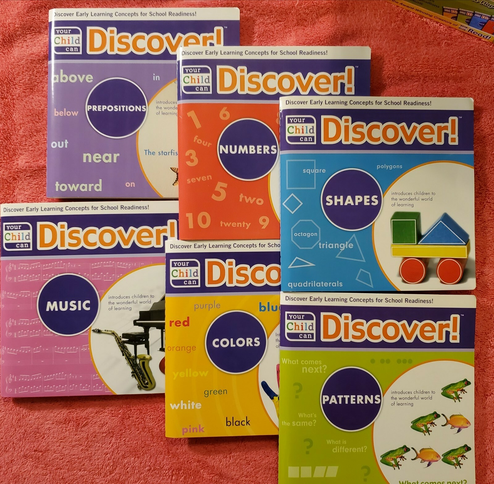 Your Child Can DISCOVER 6 DVD Set Music Bonus Kids Educational Learning ...
