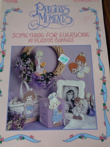 PRECIOUS MOMENTS SOMETHING FOR EVERYONE PATTERNS IN PLASTIC CANVAS 16 ...