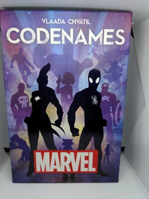 CODENAMES MARVEL SUPERHERO CARD GAME USAOPOLY Like New complete with ...