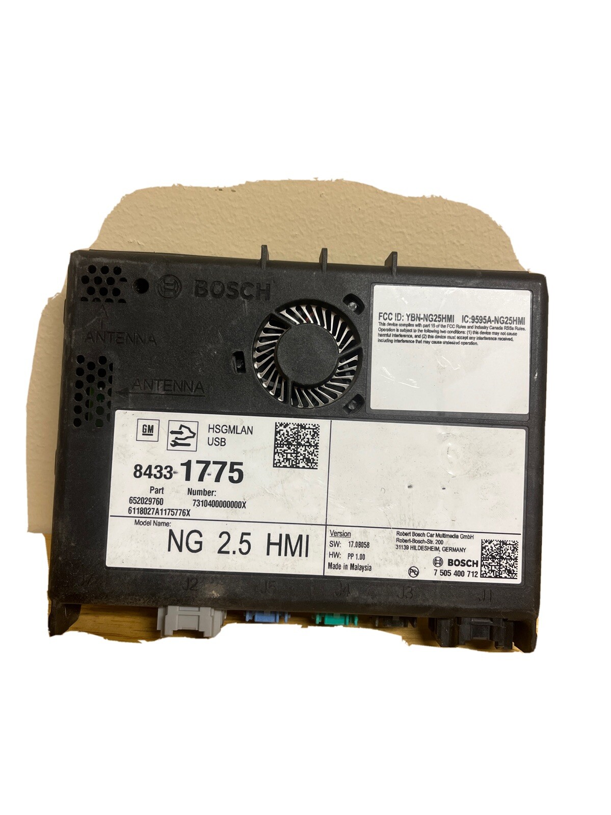 2016-2018 Chevy Silverado Sierra Interface HMI Module 84331775 | eBay