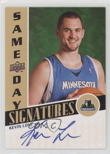 2008-09 Upper Deck - Rookie Photo Shoot Same Day Signatures Kevin Love ...