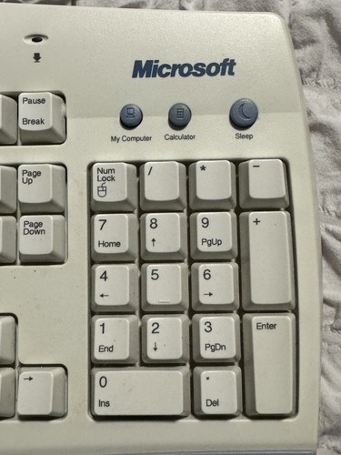 Vintage Microsoft Internet Keyboard Pro RT 9420 V5FTW | eBay