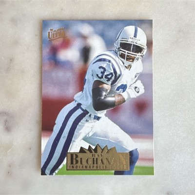 Fleer Ultra 1995 Ray Buchanan Indianapolis Colts #130 NFL Football Card ...