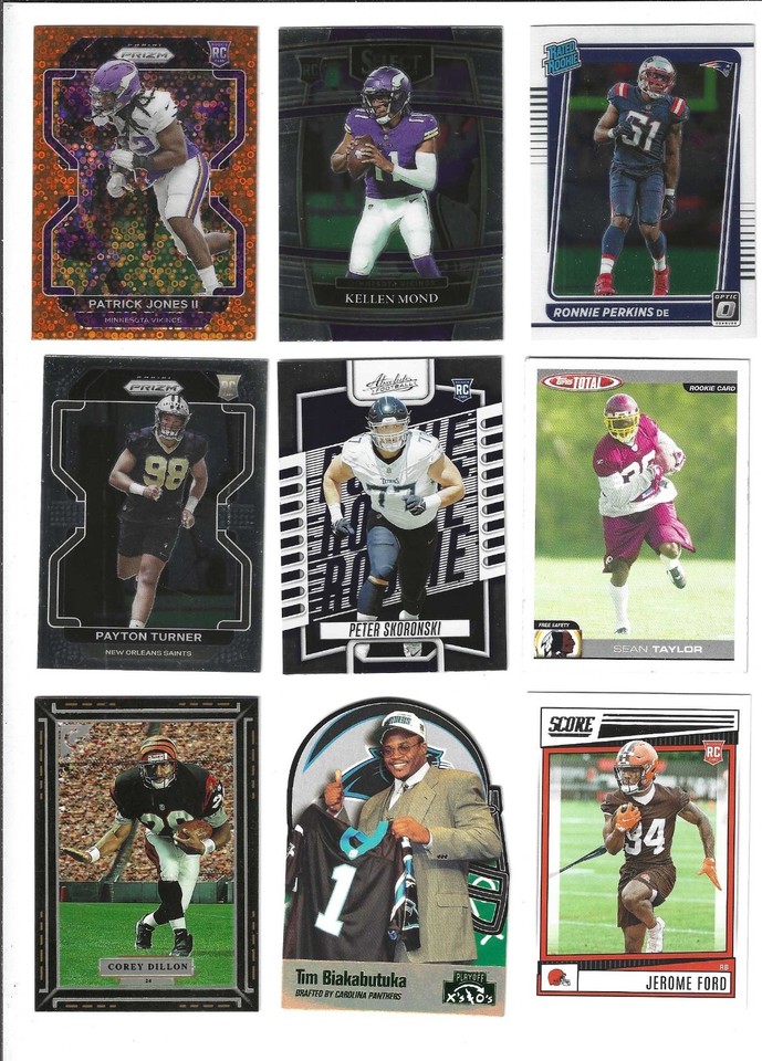 18 NFL Rookie Cards: Zach Charbonnet, Malik Nabers, Zay Flowers, Rome ...