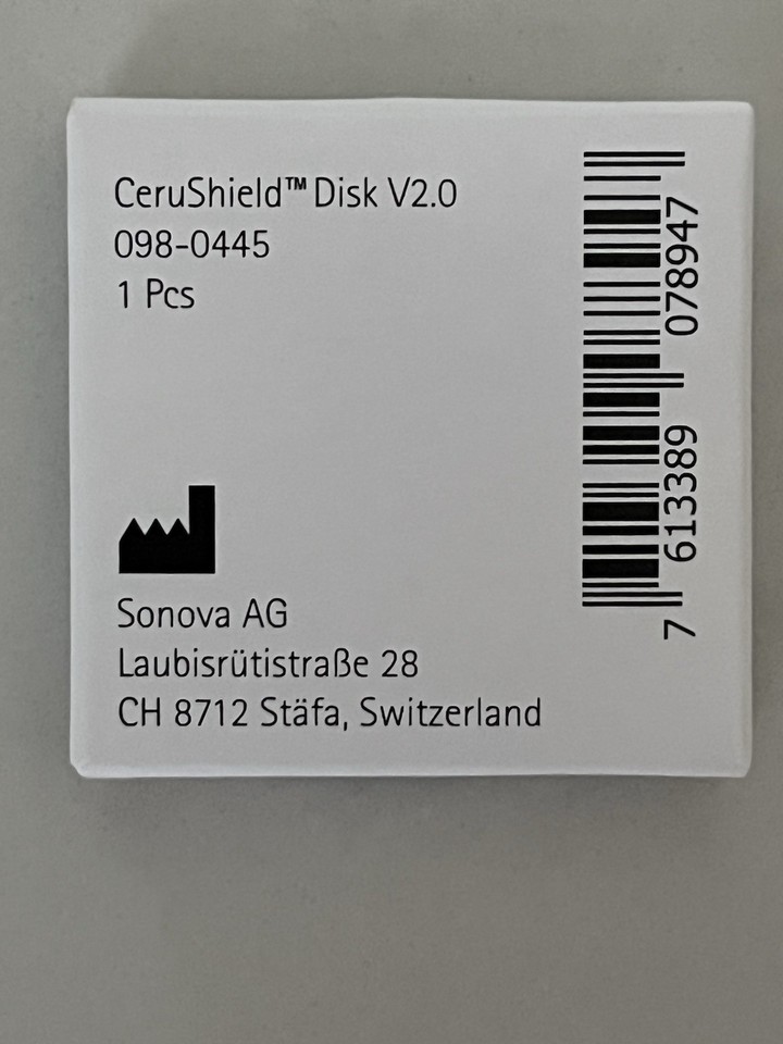 CeruShield Disk V2.0 098-0445 Phonak Hearing Aid Filters and Wax 9 Full ...