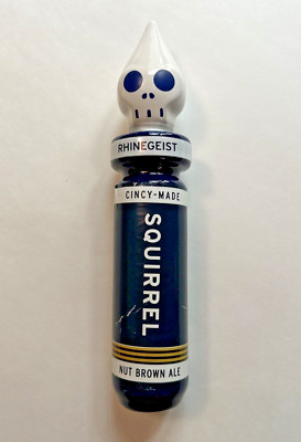 Rhinegeist Cincy-Made GHOST Ceramic Squirrel Nut Brown Ale Beer Tap ...
