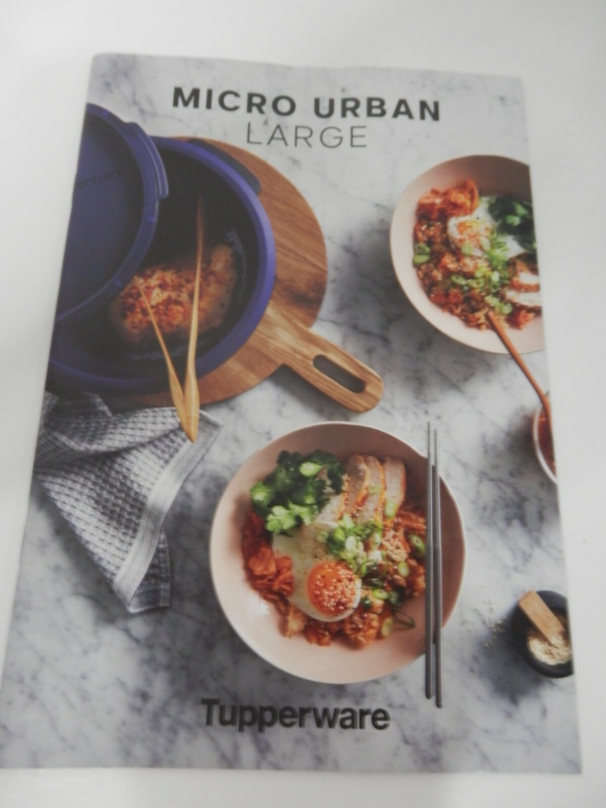 TUPPERWARE MICRO URBAN LARGE RECIPE BOOK - NEW | eBay Australia
