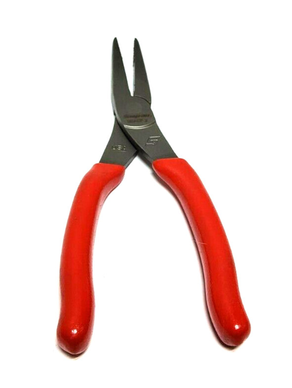 New Snap-on™ 96ACF 8" long Needle Nose Pliers with Red Vinyl Grip | eBay