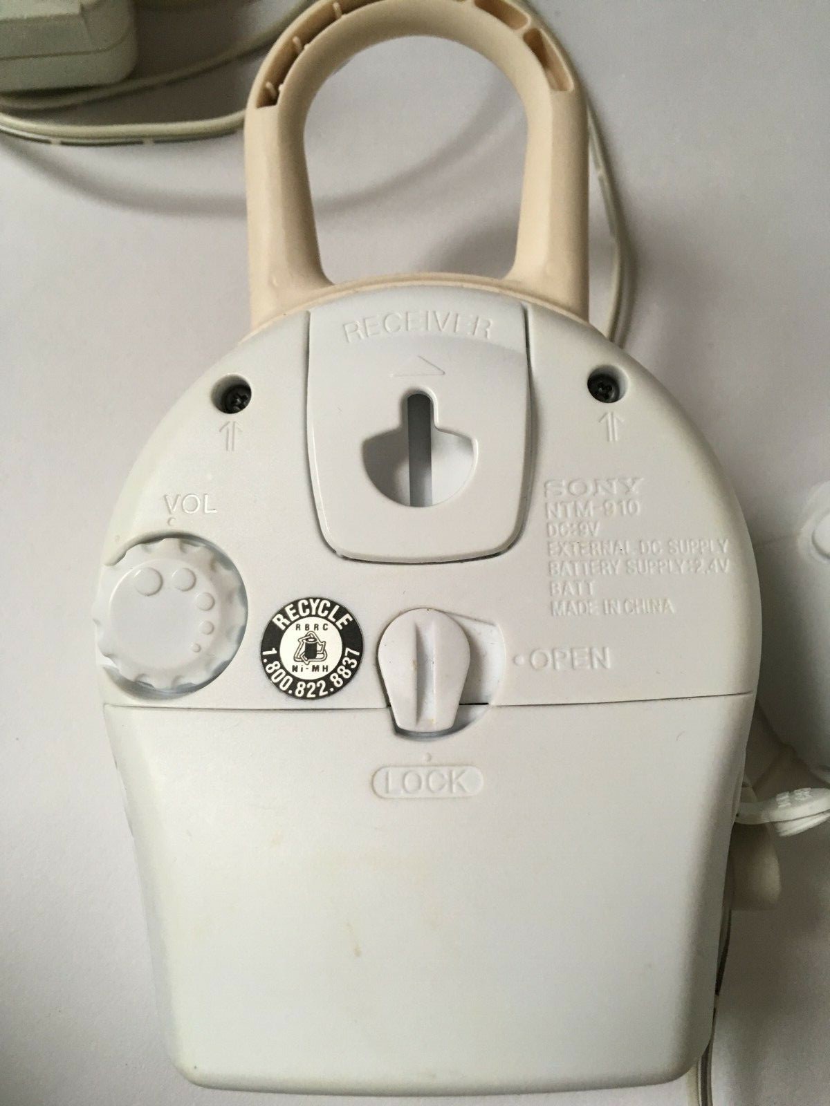 Sony NTM-910 BabyCall Nursery Baby Monitor With AC Adapter 9V | eBay