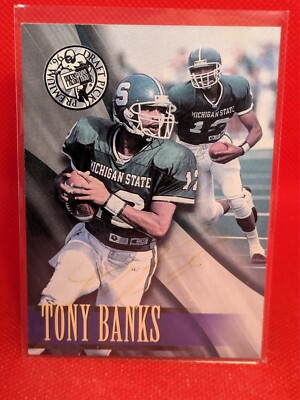 Tony Banks 1996 Press Pass Rookie Autograph AUTO RC ***FADED AUTO*** | eBay