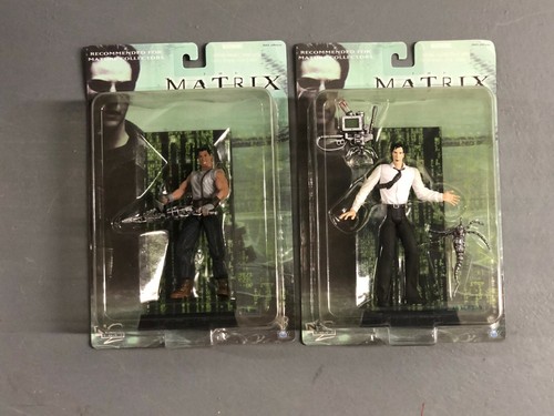 N2 Toys Warner Brothers The Matrix Film Tank With Weapon & Mr. Anderson ...