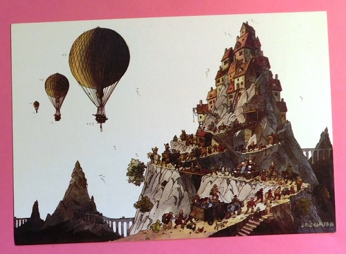 JF CHARLES. Carte postale BD CHARLEROI. 1986. (CP100) | eBay