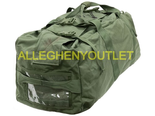 US Military IMPROVED Duffel Bag ZIPPERED Duffle Bag USGI 8465-01-604 ...