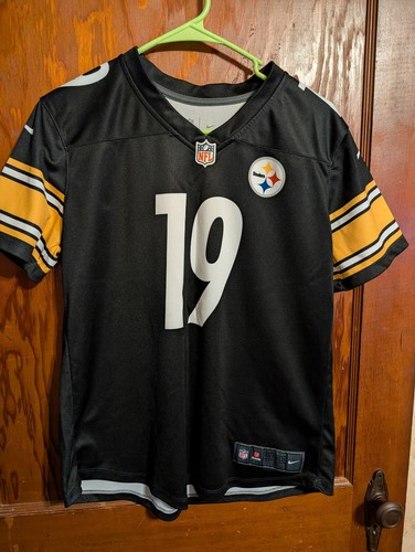 NIKE NFL Pittsburgh Steelers Jersey 19 Smith-Schuster Size L Youth in ...