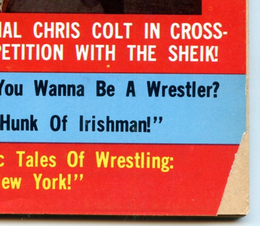 WRESTLING GUIDE 8/73 SUPERSTAR GRAHAM BILLY RED CLOUD CHRIS COLT ...