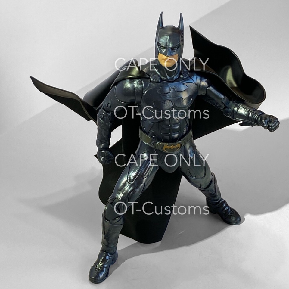 CAPE ONLY Wired Cape For McFarlane Toys DC Multiverse Batman Forever | eBay
