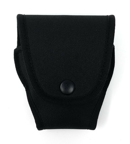 Black Nylon Handcuff Case Pouch - With Secure Snap & Belt Loop Houston ...