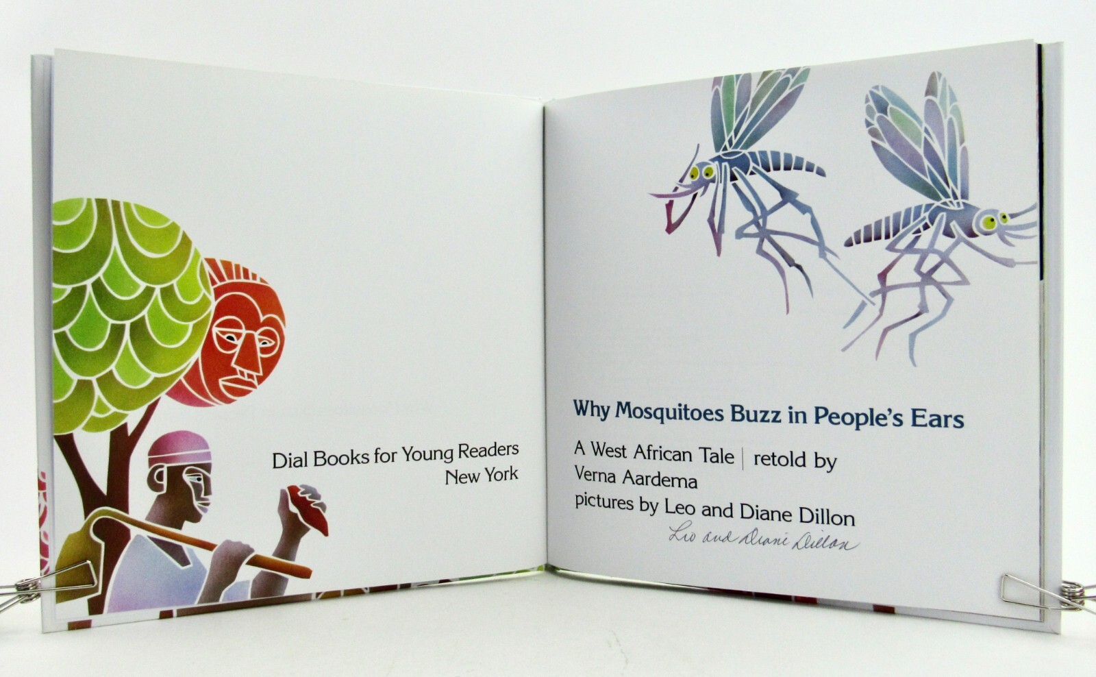 WHY MOSQUITOES BUZZ IN PEOPLE'S EARS Verna Aardema & Leo and Diane ...