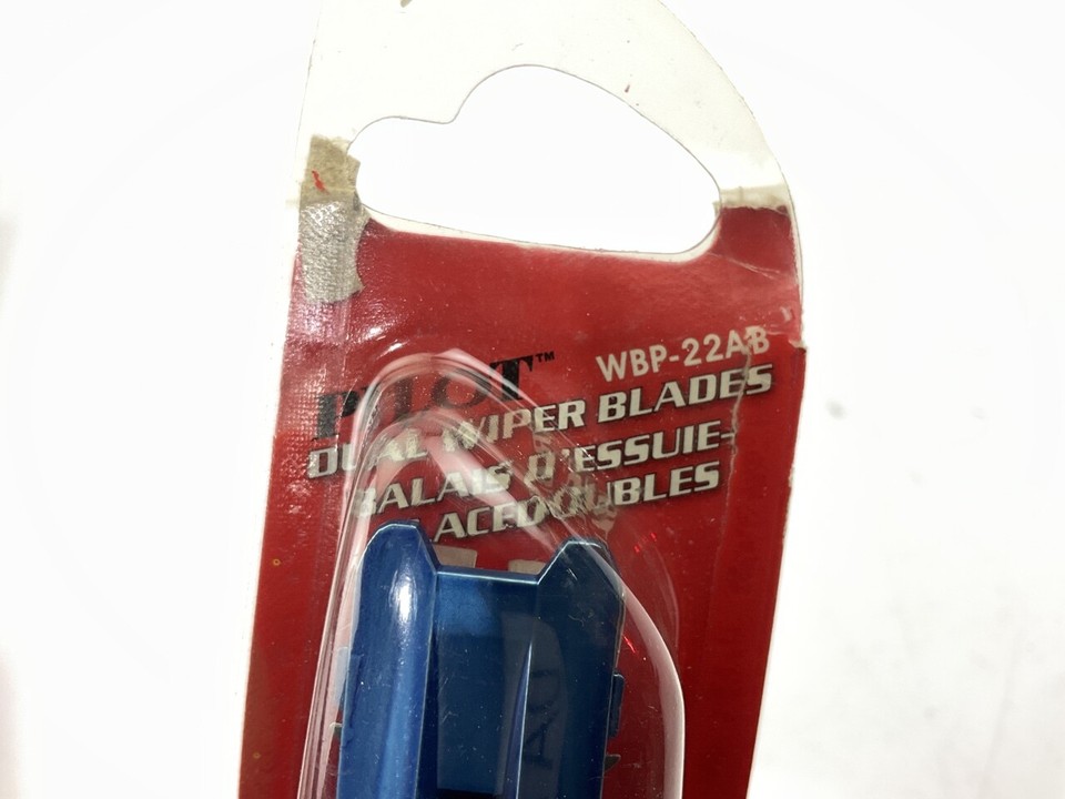Pilot WBP-22AB Arista Anodize Dual Windshield Wiper Blades, Blue, 22 ...