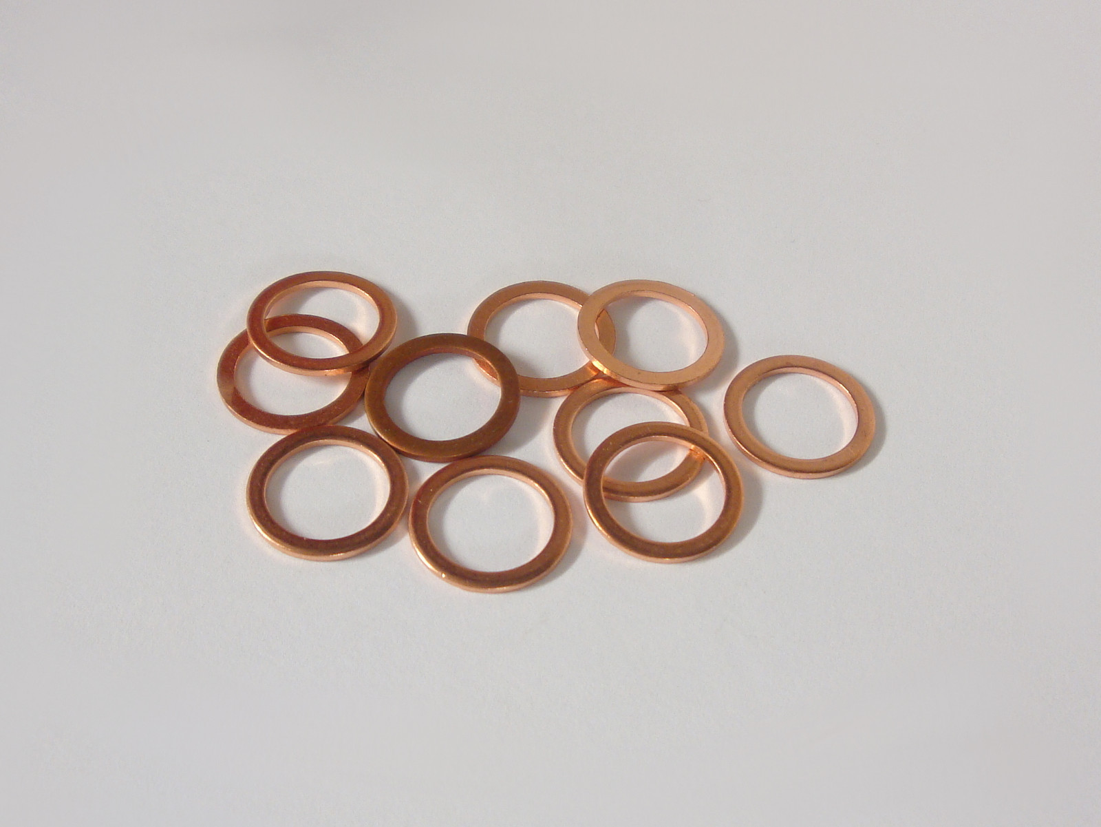 10x Kupferdichtring 10x14 Vgl.Nr. N0138062 90012314430 Copper Washer K ...