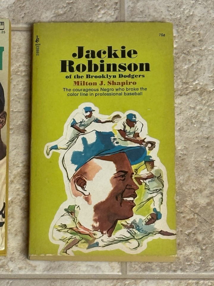 Vintage Baseball Jackie Robinson Book Lot Of 2 | eBay