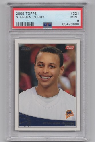 2009-10 Topps Stephen Curry Rookie PSA 9 Golden State Warriors #6 | eBay