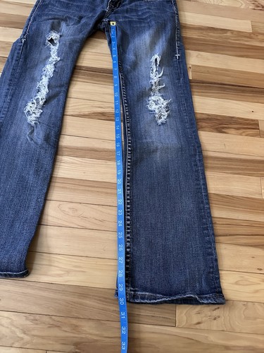 Cowgirl Tuff Bootcut Jeans Sz 28 Western Center Stage Distressed Women ...