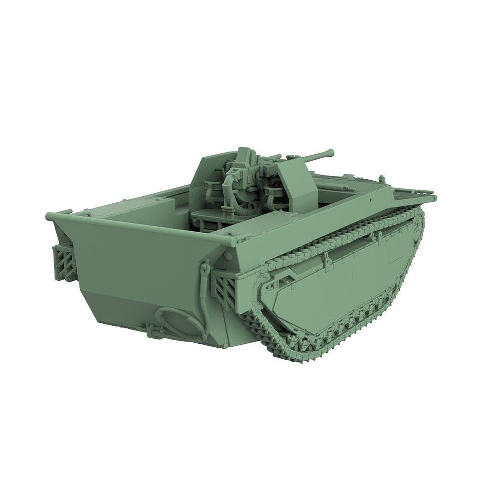 15mm WarGaming Military Model Kit France LVT-4 Bofors Light Tank | eBay