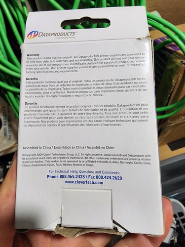 Data Products #R3027 Universal Calculator Spool, Red/Black, for Several ...