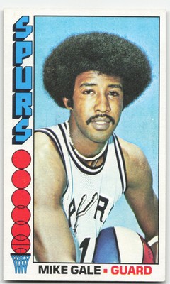 1976-77 Topps #141 Mike Gale San Antonio Spurs NR-MINT | eBay