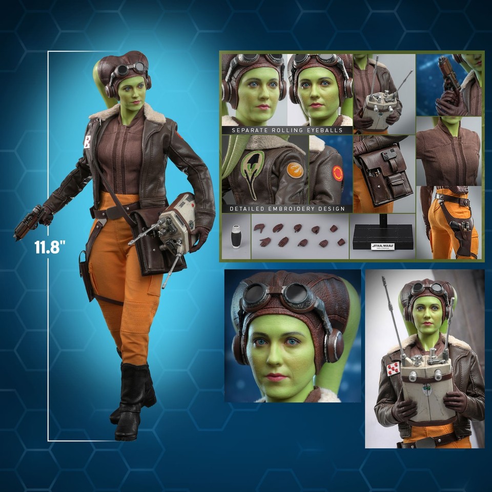 Star Wars Mary E. Winstead Hera Syndulla Action Figure Sideshow Hot ...