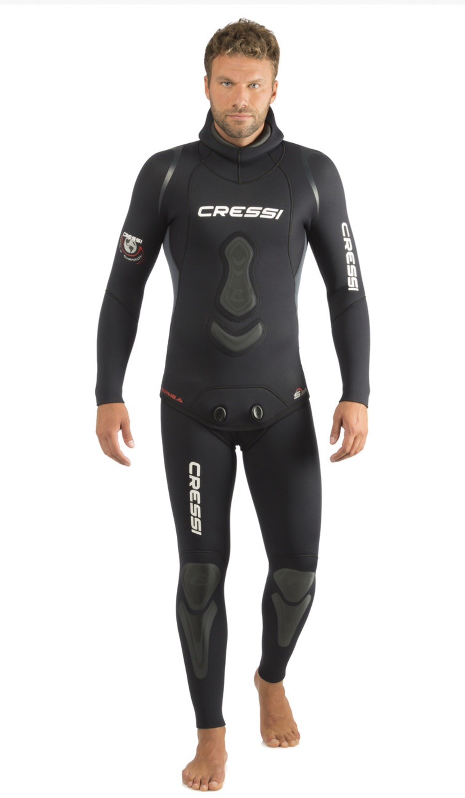 Cressi Apnea Complete Wetsuit - Two Piece Apnea Wetsuit 2018 Man 3.5mm ...